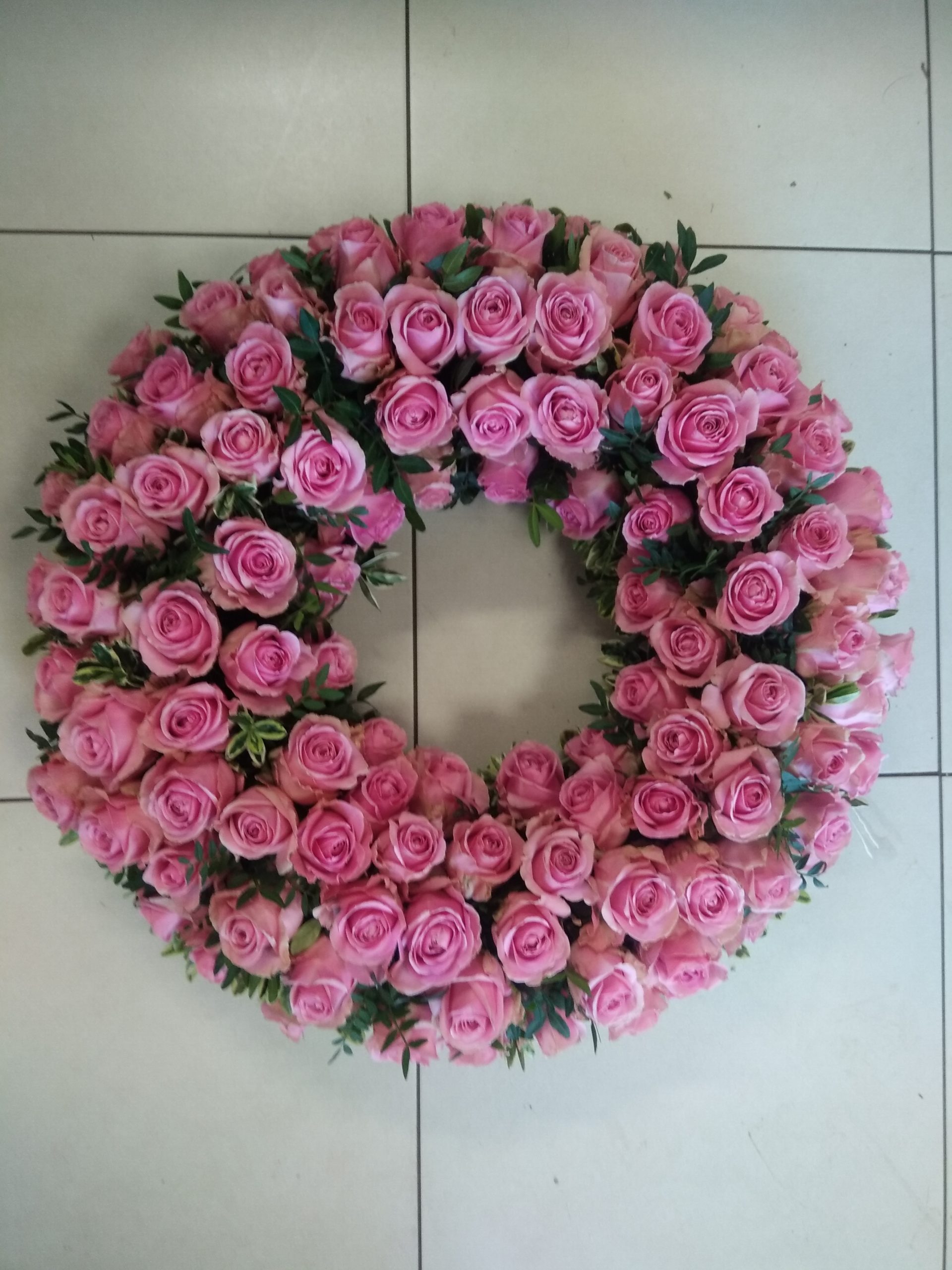 Couronne de roses - Églantine